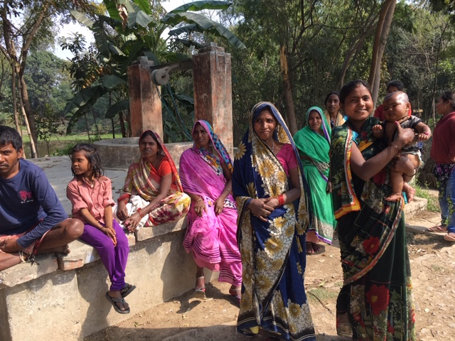 Visiting Mum's team in India - Mums